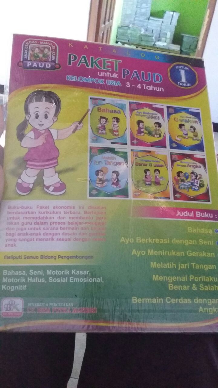 Buku Paket PAUD Murah - Best Choice Book Store