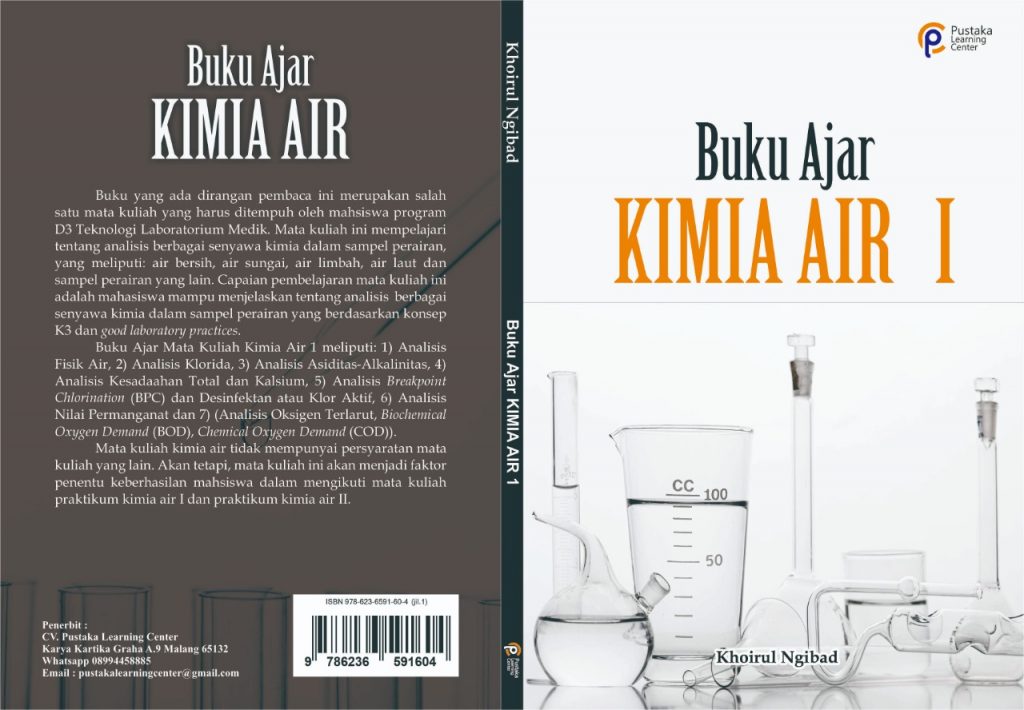 Cover Buku Ajar Kimia Air 1 - Best Choice Book Store