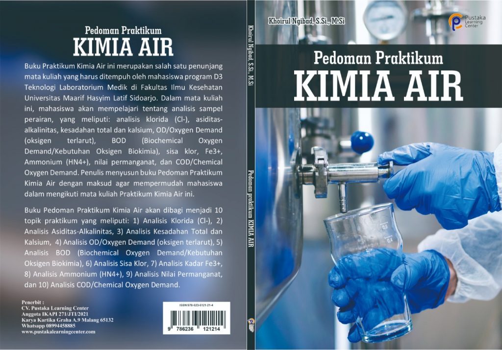 Cover Pedoman Praktikum Kimia Air - Best Choice Book Store